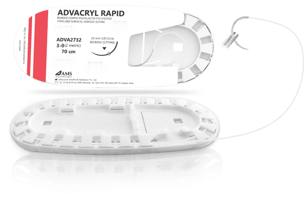 Advacryl Rapid Polyglactin 910 Suture – Fast Absorption Surgical Suture